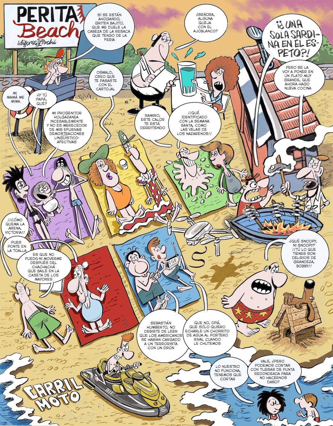 Perita Beach: la 'actualidad' malagueña vista por Idígoras y Pachi (21 ...