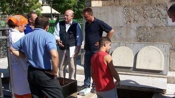 El secreto del interior de la cripta de la Plaza de la Merced, al ...