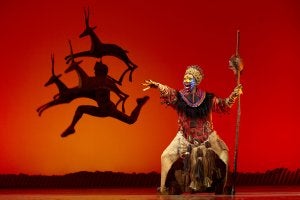 La otra coreografía de 'El Rey León' | Diario Sur